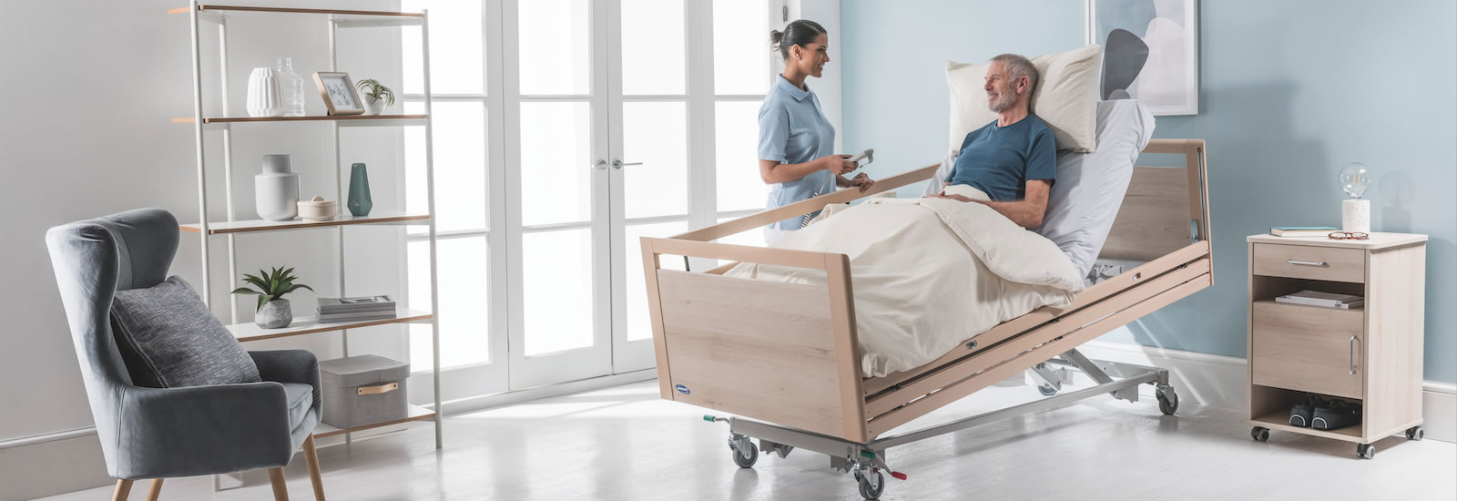 Lit médicalisé Invacare NordBed Ultra - Invacare France
